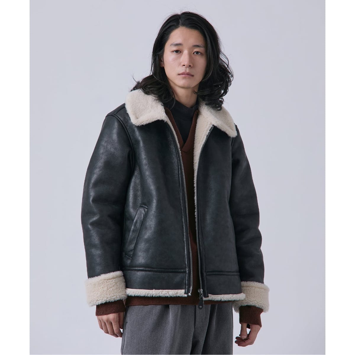 フェイクムートンブルゾン | テットオム(TETE HOMME) | マルイウェブ