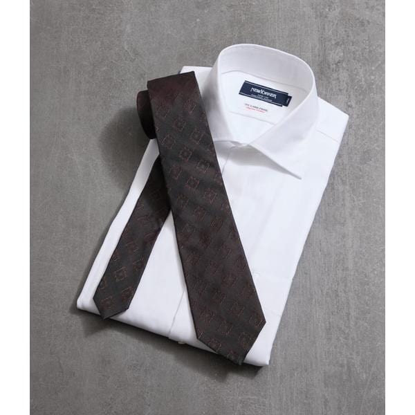 MANTERO オーバーラップアーガイル ネクタイ | ニューヨーカー