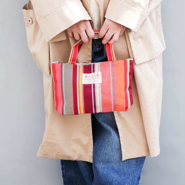 レ・トワール・デュ・ソレイユ（LES TOILES DU SOLEIL）/4ポケットトートM（マリー トープ） 4ポケットトートM（プチ ジュピター マリン トープ） | レ・トワール