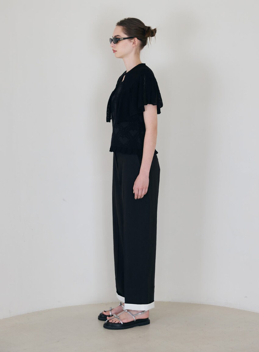 コットンリネンロールアップパンツ | コエル(COEL) | マルイウェブチャネル