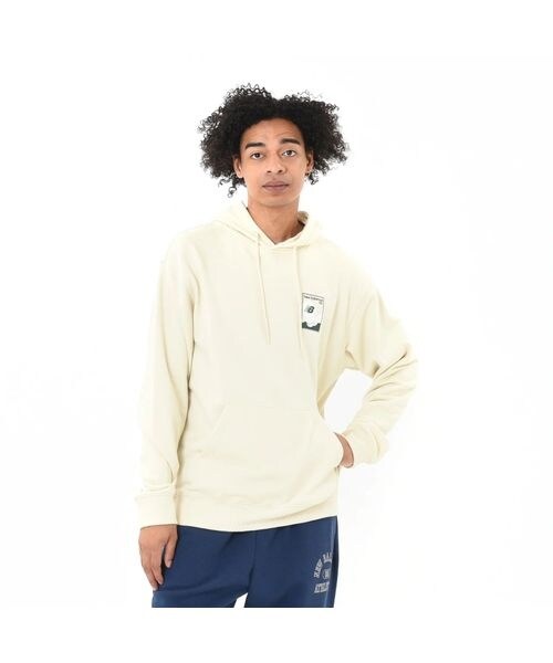 メンズ New Balance リラックスド550 リーグ スウェットフーディ