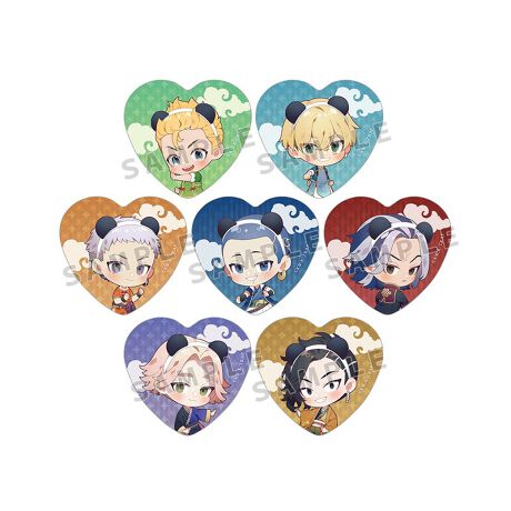 東京リベンジャーズ_ハート缶バッジ(パンダ耳チャイナ/A) (単位/BOX) | colleize | マルイウェブチャネル