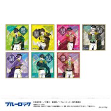 ブルーロック_箔押しミニ色紙コレクション-スパニッシュスタイル- 【BOX／7個入り】 | colleize | マルイウェブチャネル