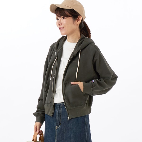 Champion/チャンピオン/TW 3LS ZIP HOODED SWEATSHIRT | チャンピオン