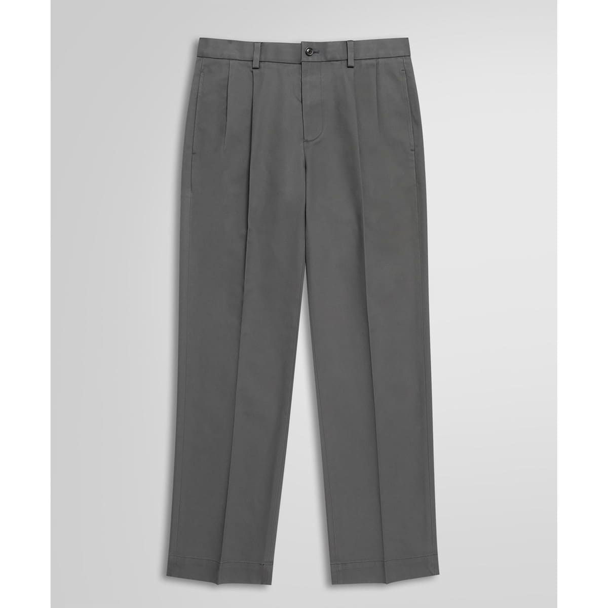 ストレッチコットンツイル ポールブラウン オーバーダイ チノパンツ