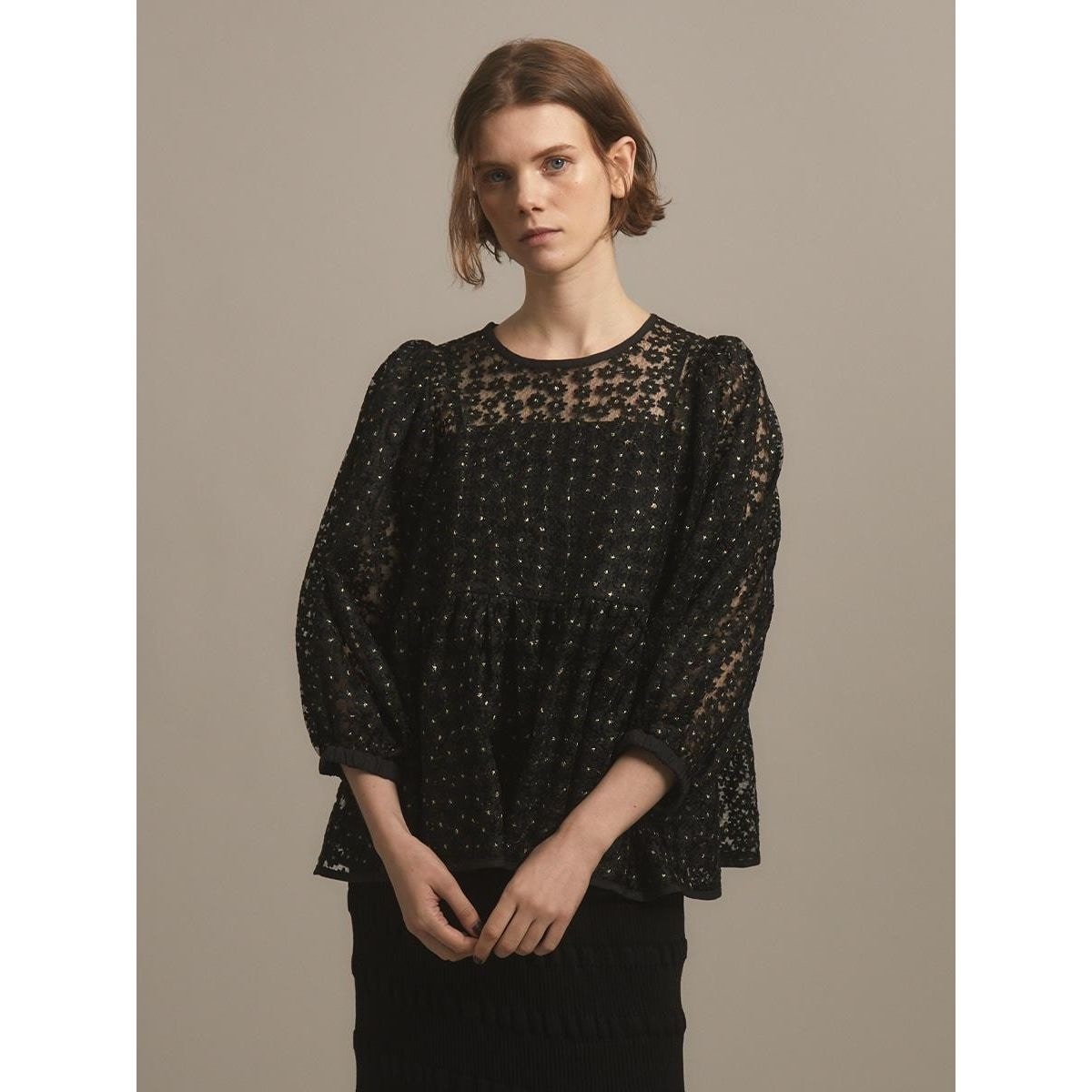 アラベスクパターンブラウス | アンプル(Ample) | マルイウェブチャネル