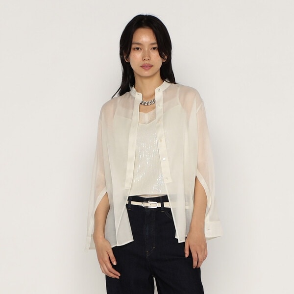 シアーシフォン楊柳 タンクトップ | メゾンプラチナ(Maison Platinum